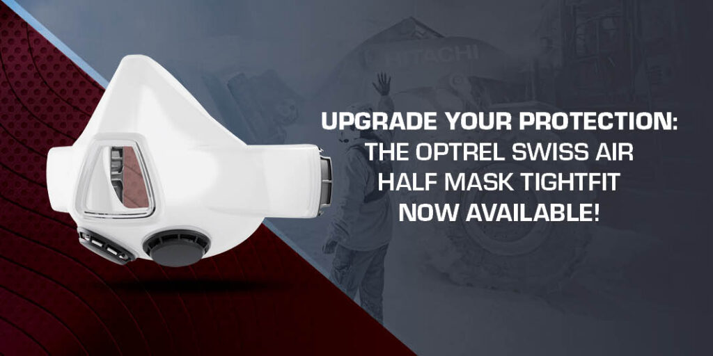 Next-Level Safety: Optrel Swiss Air Half Mask Tightfit | SMENCO Australia